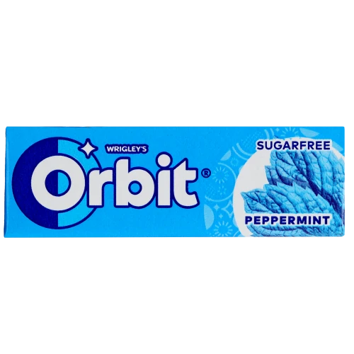 Orbit Peppermint Guma do żucia bez cukru 14 g 10 drażetek Megasam24.pl