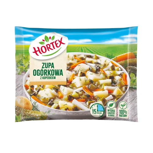 Hortex zupa ogórkowa 450 g - Mrożone / Owoce i warzywa - Megasam24.pl