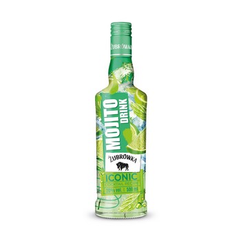 'Żubrówka Bison Grass Mojito 20% 500 ml - Alkohole - Megasam24.pl