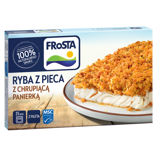 Mrożonka Frosta Ryba z pieca z chrupiącą panierką 345 g - Mrożone ...