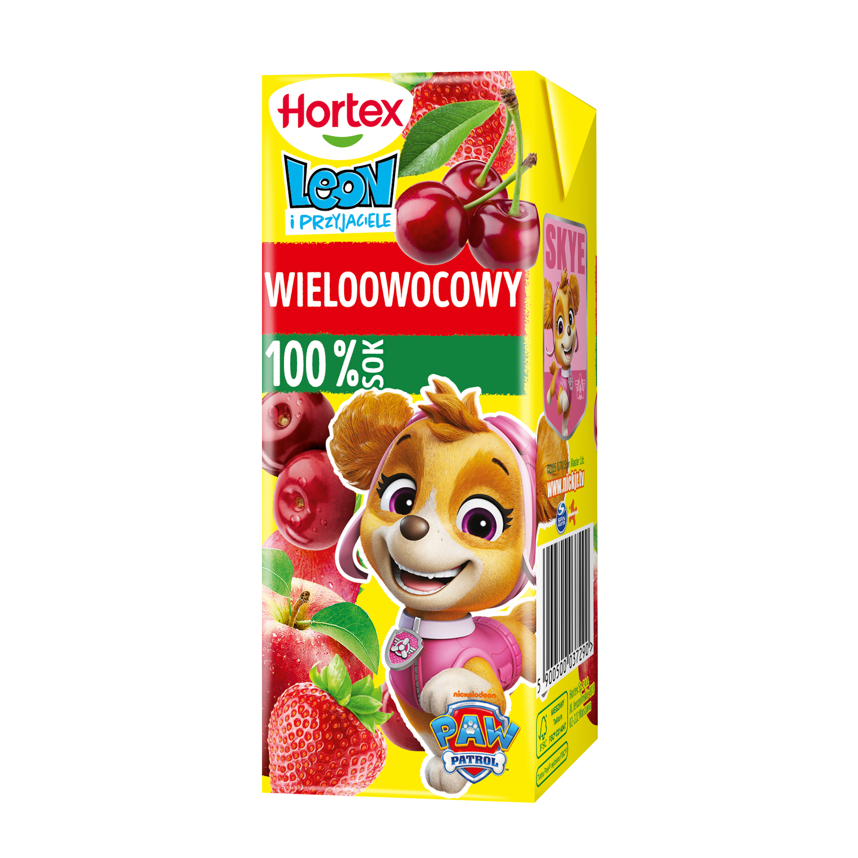 Hortex Leon wieloowocowy 200 ml - Soki i nektary / Napoje - Megasam24.pl