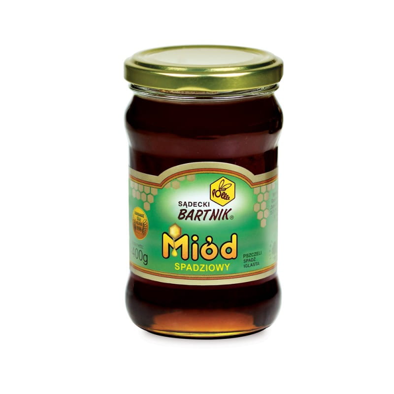 Bartnik Miód Spadziowy 400 g - Miód / Przetwory owocowe, miody, kremy ...