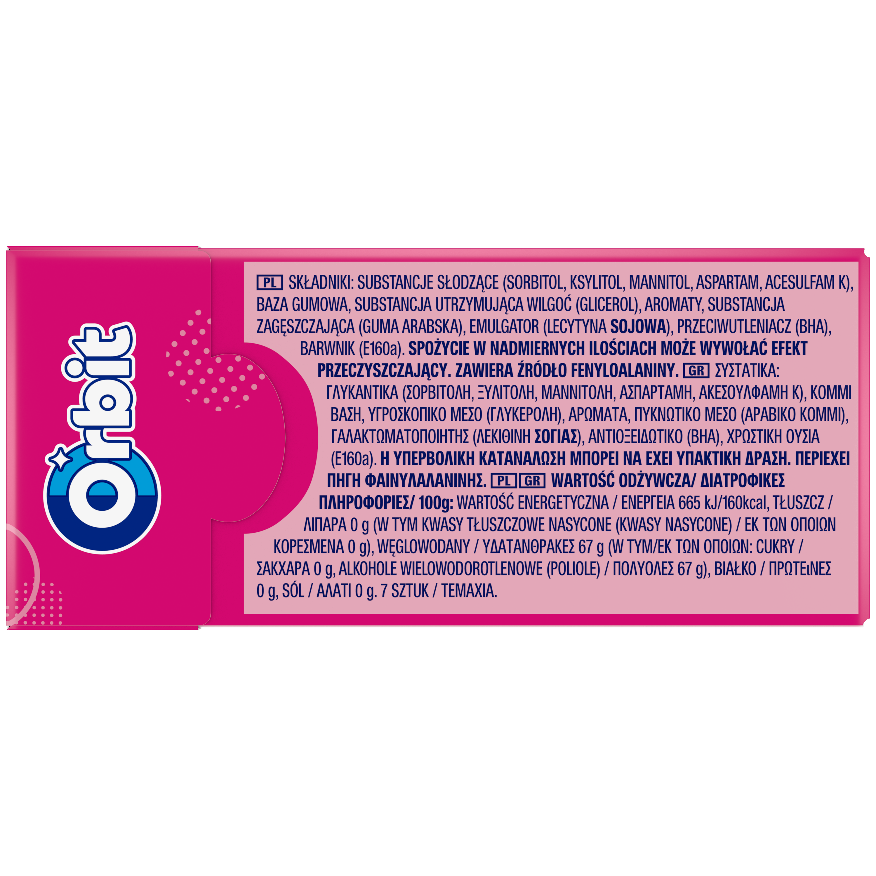 Orbit for Kids Guma do żucia bez cukru 14,4 g (7 drażetek) - Nowe2 ...